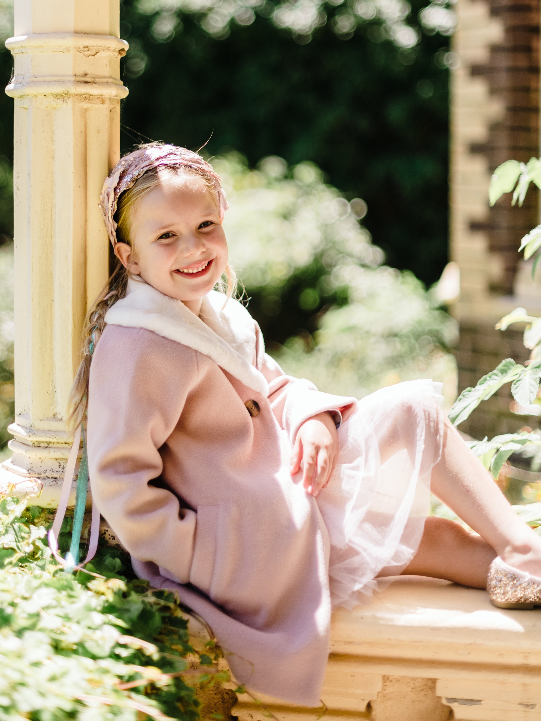 Opera Coat - Dusty Pink – Fleur Harris